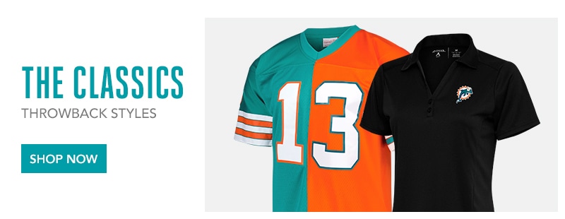 Miami Dolphins Apparel, Dolphins Merchandise, Gear & Clothing ...